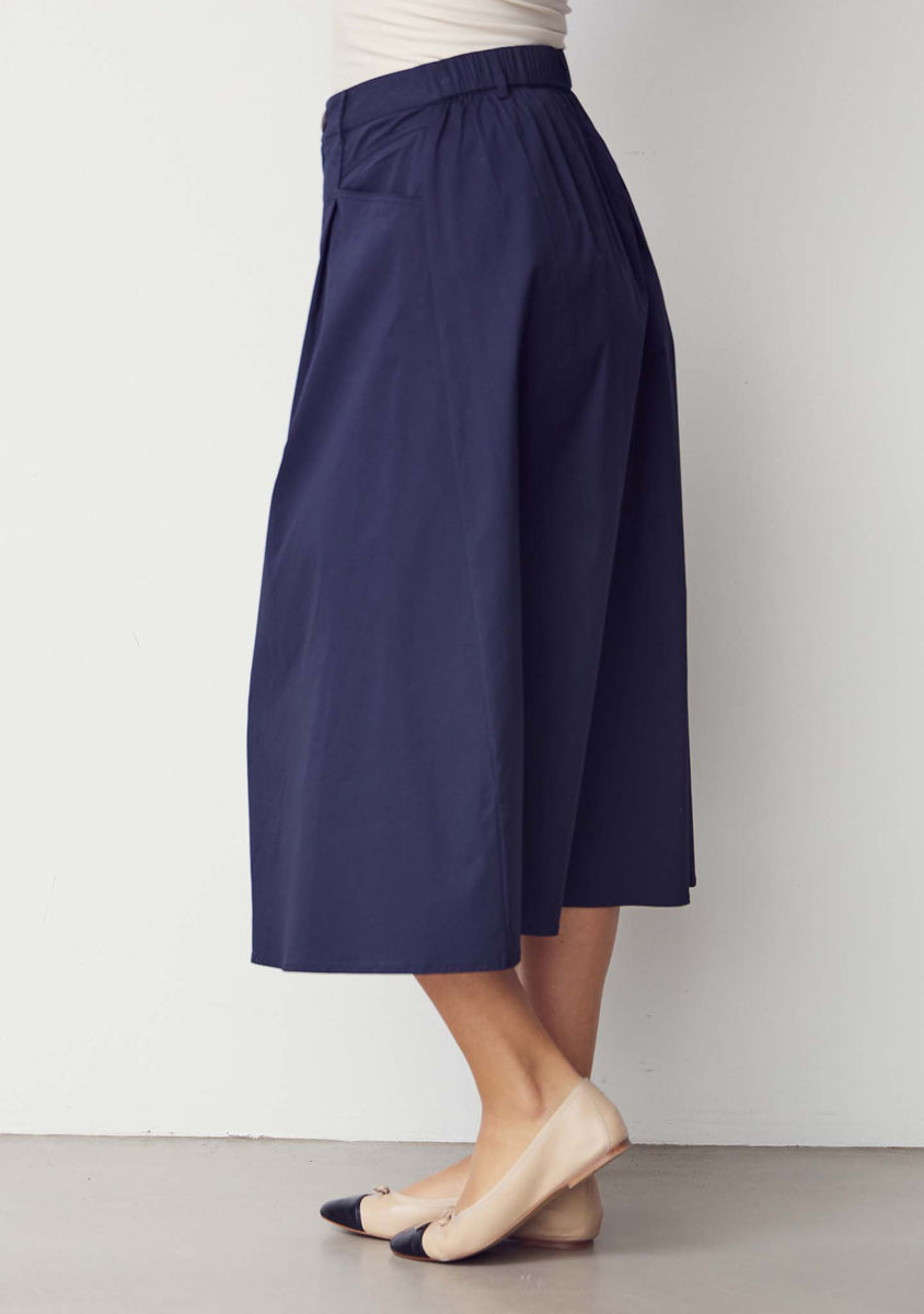 Sigga Long Skirt - Navy – isay.dk